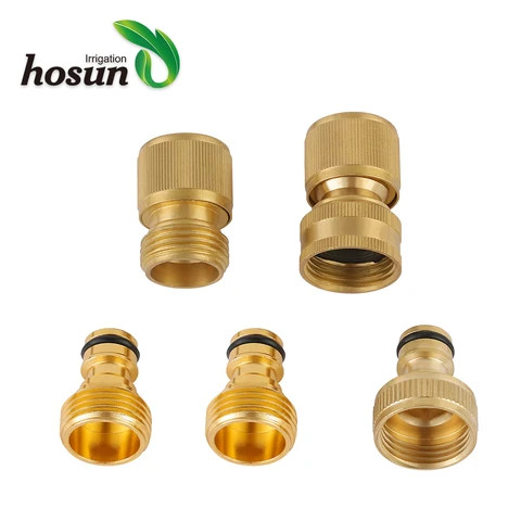 Buy 5 Pc Brass Quick Connect Set from Zhejiang Hongchen Irrigation ...