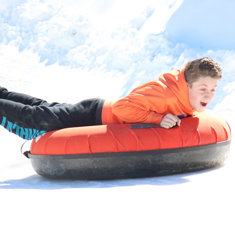 Buy 90cm Hard Bottom Commercial Heavy-duty Pvc Inflatable Snow Tube For ...