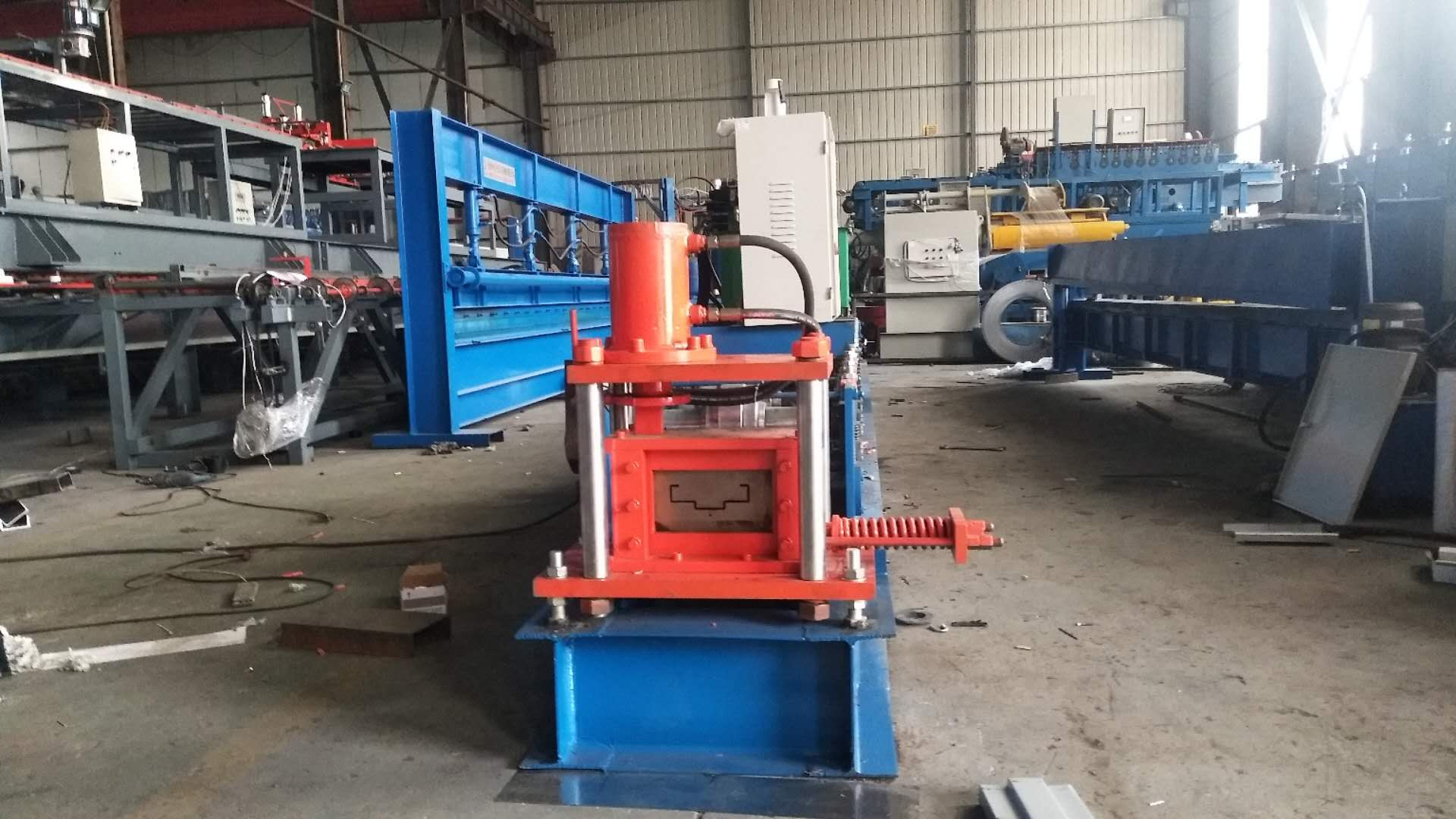 Buy Adjustable Size Galvanized Metal Steel Door Frame Roll Forming ...