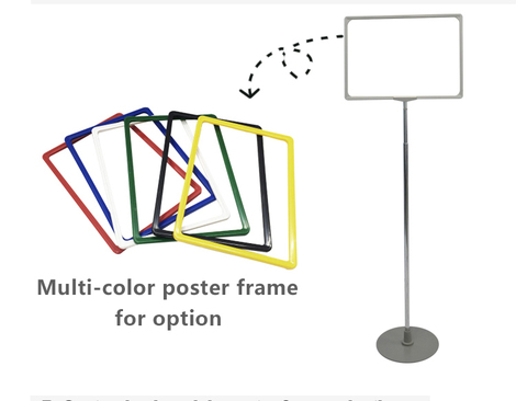 Buy Aluminum Poster Frame A4 Poster Display Stand Outdoor Signs from ...