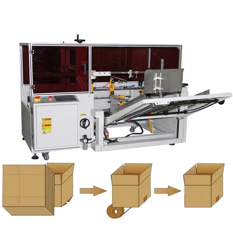 Buy Automatic Case Erector Carton Erecting Machine Box Tape Sealer ...