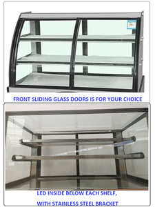 Buy Best-selling Standing Cake Display Freezer/marble Cake Display ...
