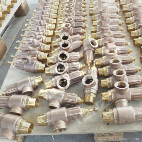 Buy Bronze Threaded Bsp Or Npt Safety Relief Valve Threaded from Henze ...