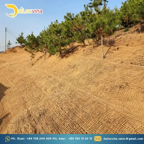 Buy Coir Net Coconut Netting Used For Gardening And Erosion Control ...