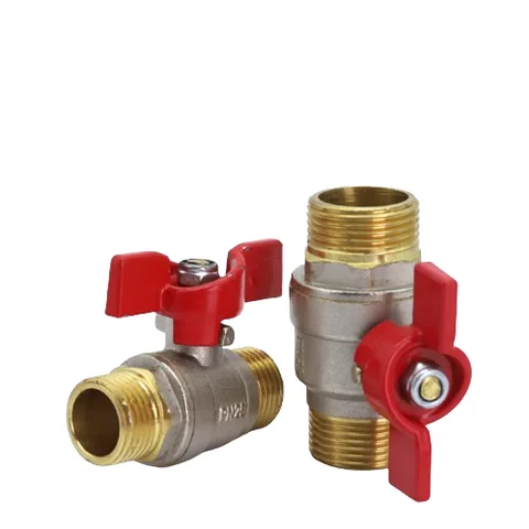 Buy Copper Ball Valve External Thread Tap Water Switch Two-piece ...
