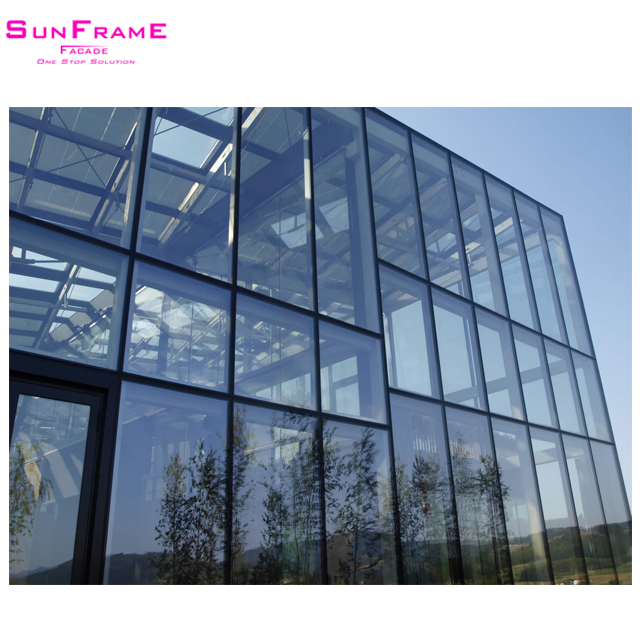 Buy Custom Curtain Wall Window Wall Panel Archicad With Solar System ...