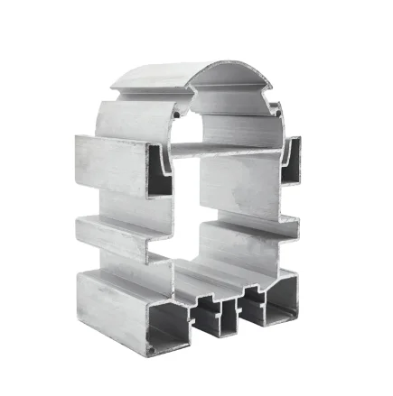 Buy Custom Industrial 6063 T6 Aluminium Extrusion Profile Linear Tracks ...