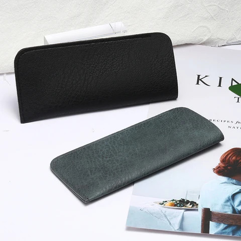 Buy Custom Logo Stock Popular Glasses Case Pu Leather Sunglasses ...