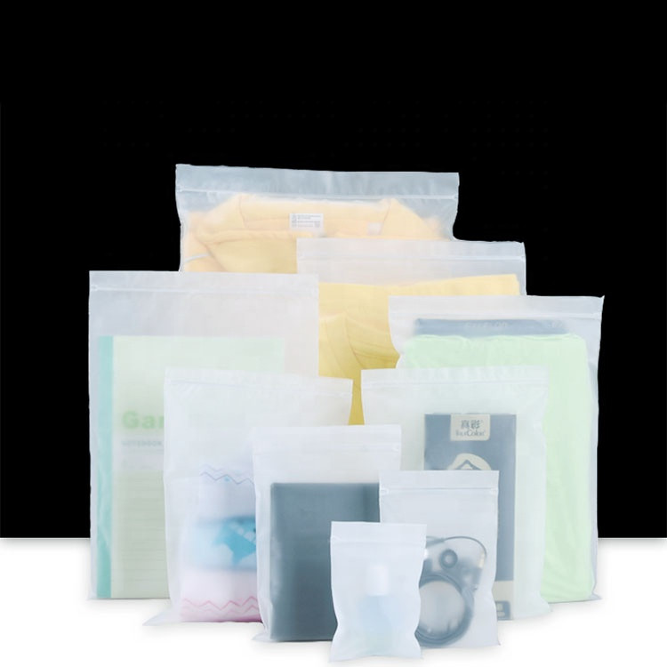 Buy Custom Matte Print Pattern Polyethylene Frosted Plastic Zip Lock ...