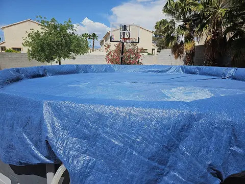 Buy Custom Pool Safety Leaf Cover Fits Waterproof Swimming Pool Shade ...