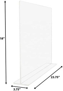 Buy Customplexiglass Shield Acrylic Sneeze Guard Perspex Counter Shield ...