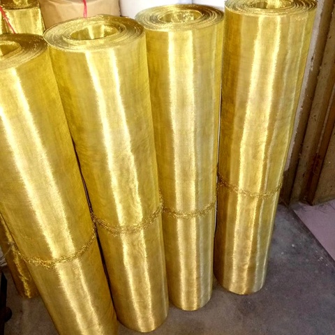 Buy Decorative Faraday Cage Copper Mesh Fencing Filtering Wire Guarding ...