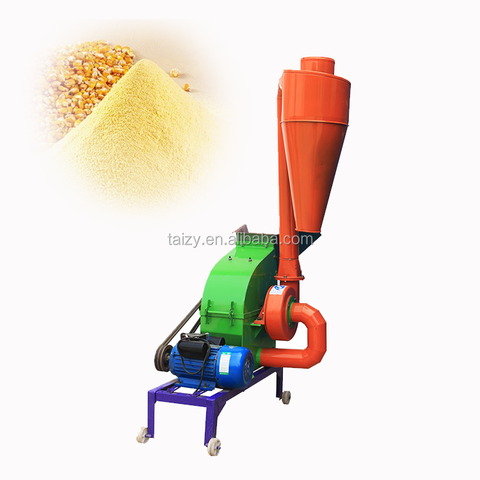 Buy Diesel Engine Powder Grass Grain Grinder Crusher Machine From ...
