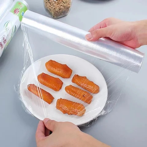 Buy Disposable Vegetable And Fruit Food Plastic Wrap, Body Shaping Film ...