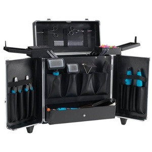 Buy Dog Grooming Tool Case With Wheels Purple,aluminum Grooming Case ...