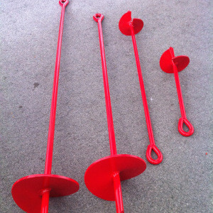 Buy Earth Ground Anchor Auger Stake Concrete Stakes from Qingdao New ...