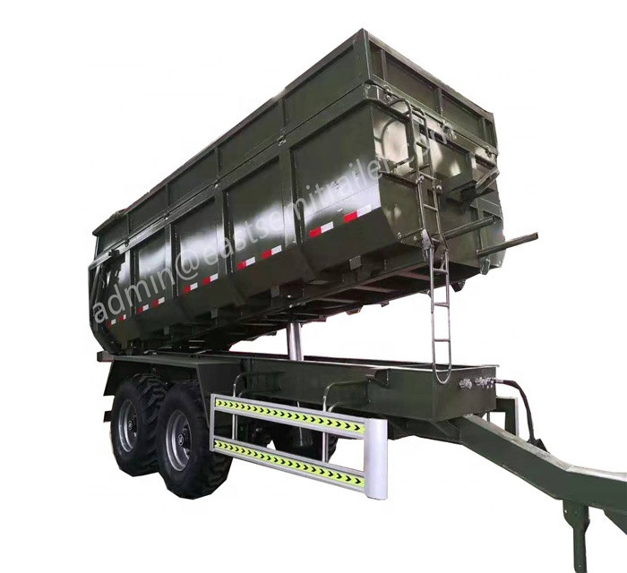 Buy East 2axle Tipper Truck Semi Trailer from Shandong East Automobile ...