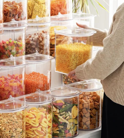 Buy Ecobox Cereal Food Container Candy Nuts Box Scoop Bin Storage Bins ...