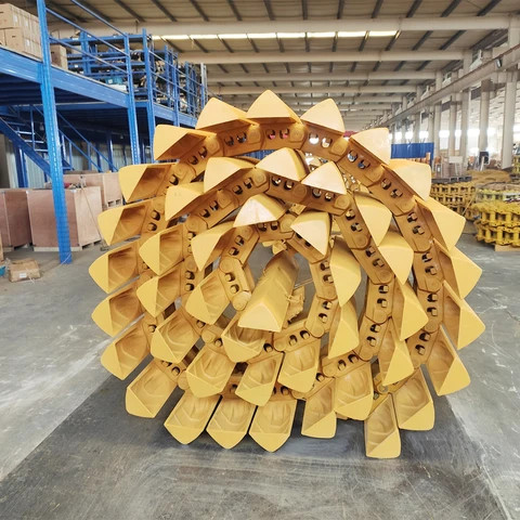 Buy Excavator Bulldozer Track Pad Roller Steel Material Track Link ...