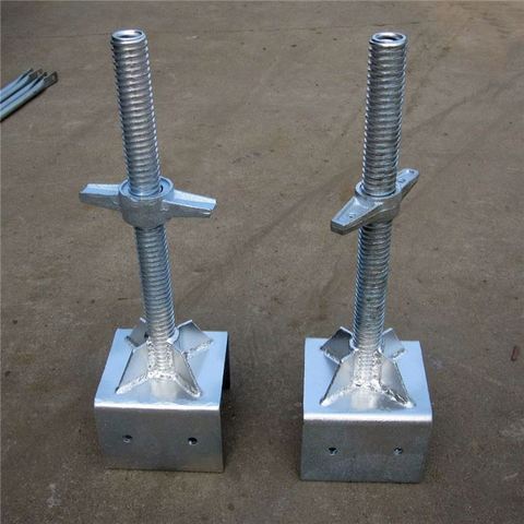 Buy Factory Manufacture Adjustable Base Jack Shoring Scaffold Screw ...