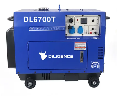 Buy Factory Wholesale Dl6700t Electric Start Double Cylinder Silent ...