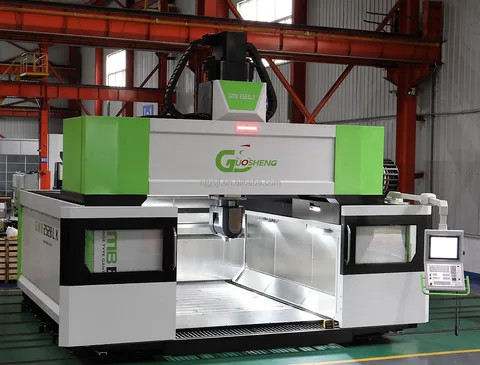 Buy Gmb2528 Double Column 5 Axis Gantry Type Metal Cnc Milling Machine ...