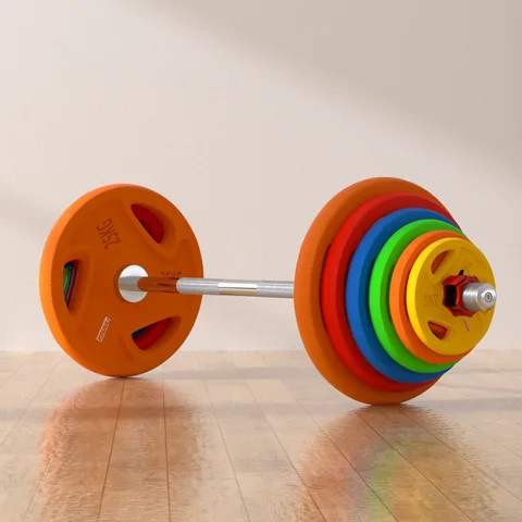 Buy Gym Fitness Custom High Quality Powerlifting Barbell Piece 5-25 Kg ...