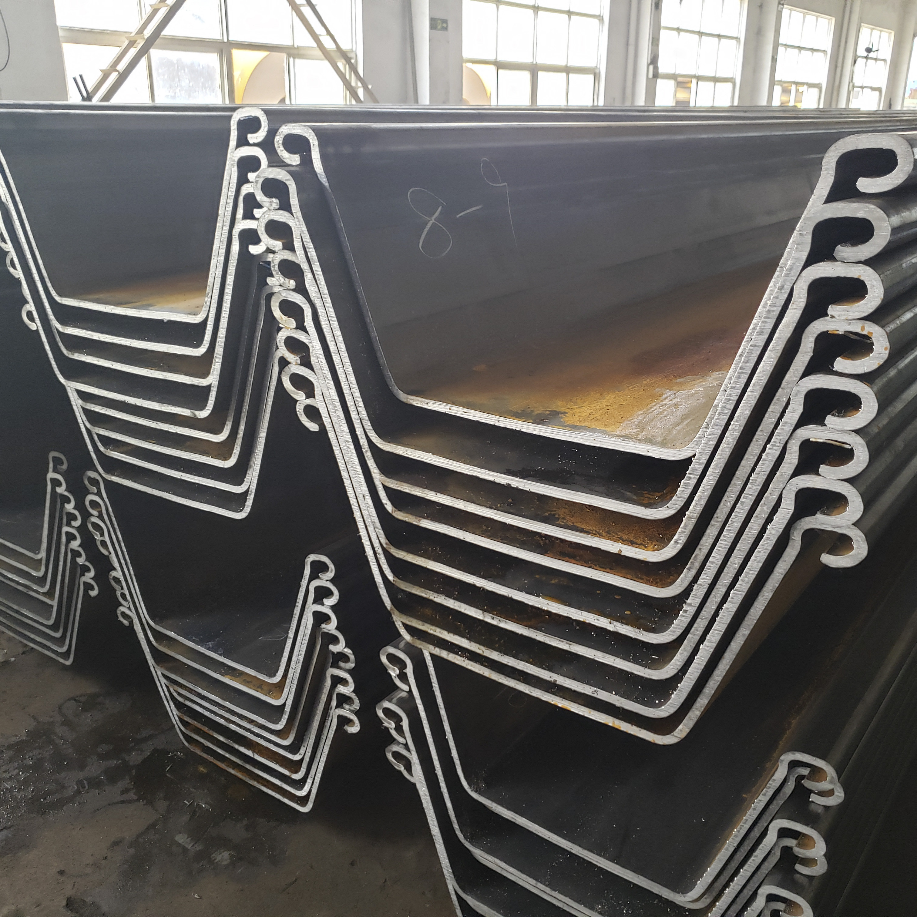 Buy Harga Baja Batam Scrap Crane Mould Iron Metal Steel Sheet Pile from ...