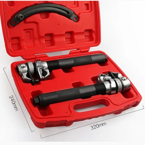 Buy Heavy Duty Coil Spring Compressor Tool Kit Ultra Rugged Safety ...