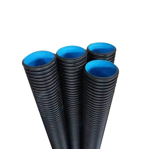 Buy High Quality 12 Inch Plastic Culvert Pipe Hdpe Double Wall ...