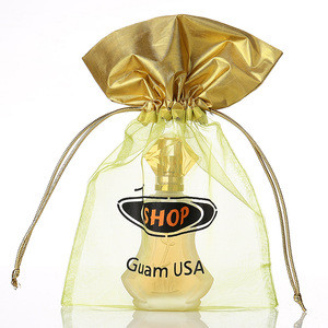 Buy High Quality Organza Bag Perfume Packaging With Metallic Material ...