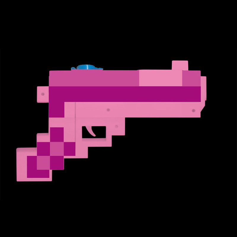 Buy Hundred Power Led Flashing Wave Mosaic Bubble Gun & Wind Up Pixel ...