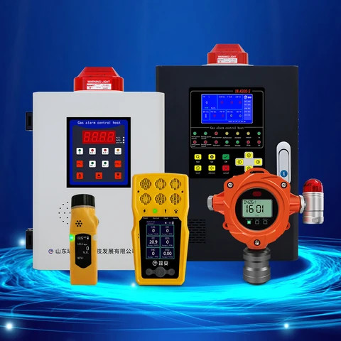 Buy Industrial Grade Commercial Fixed Gas Detectors With Control Panel ...