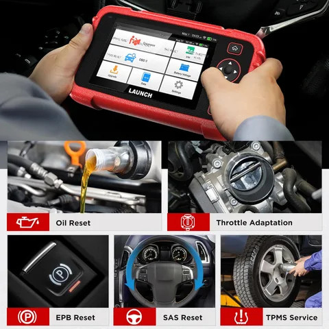 Buy Launch Crp123x 919 Obd2 Scanner Ecu Key Programming Sdk Auto Code ...