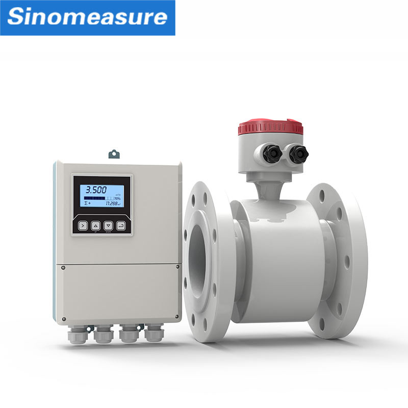 Buy Liquid Waste Water Flow Meter Price 4-20ma Rs485 Digital Water Electromagnetic Flow Meter ...