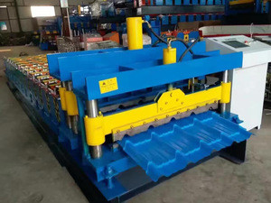 Buy Metal Roofing Sheet Molding Machine Floor Tile Making Machine Price ...