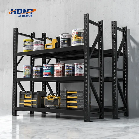 Buy Multi-storey Industrial Storage Rack Longspan Adjustable Steel ...
