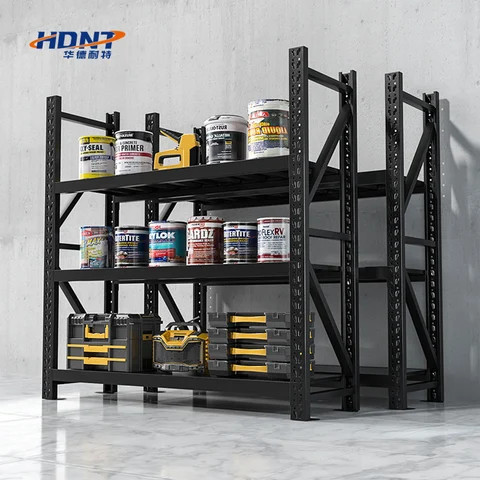 Buy Multi-storey Industrial Storage Rack Longspan Adjustable Steel ...