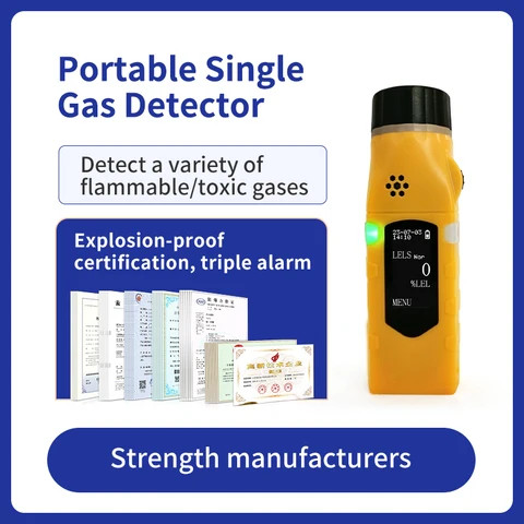 Buy New Design Personal Gas Alarms Gas Detector Hydrogen Sulfide Gas ...
