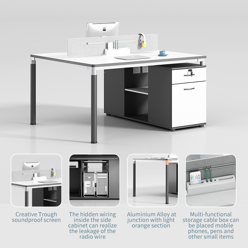 Buy Office Furniture Desks Workstation Modern Style Work Station from ...