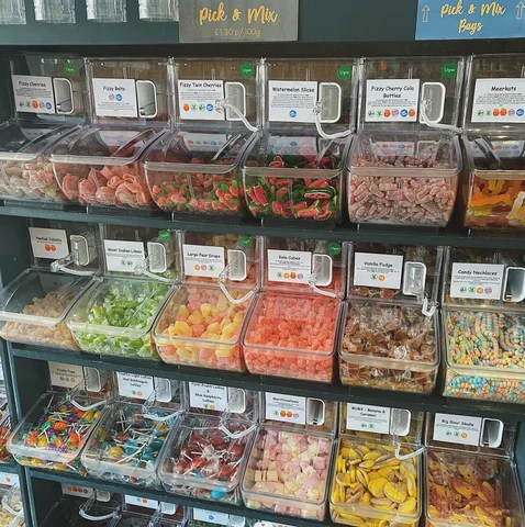 Buy Popular Candy Dispenser Cereal Display Candy Nuts Box Container ...