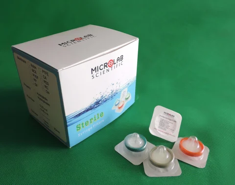 Buy Pvdf Syringe Filter Sterile Package For Lab Supplies Pore Sizes 0 ...