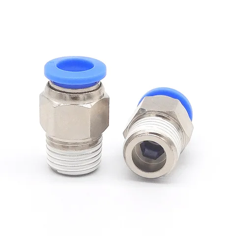 Buy Rts - Pc8-02 Iron Pneumatic Quick Connector Straight Through Gas ...