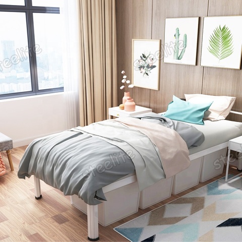 Buy School Furniture Dormitory Metal Frame Military Bed Iron Dorm Bunk ...