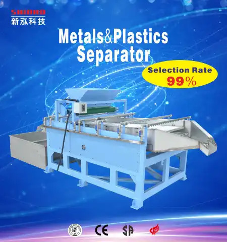Buy Shinho Automatic Separation Machine Metal And Plastic Vibrating ...