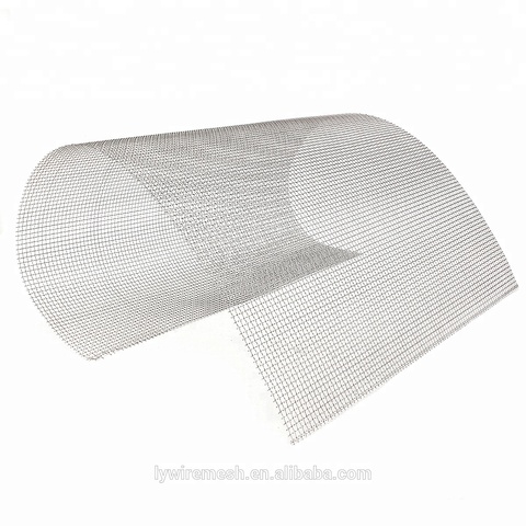 Buy Silver Square Hole 50 100 200 Micron Stainless Steel Wire Mesh from ...