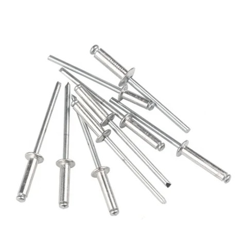 Buy Ss Aluminum Zinc Open End Blind Rivets With Break Pull Mandrel And ...