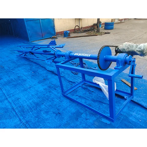 Buy Steel Skeleton Frame Concrete Pipe Manual Steel Cage Rolling ...