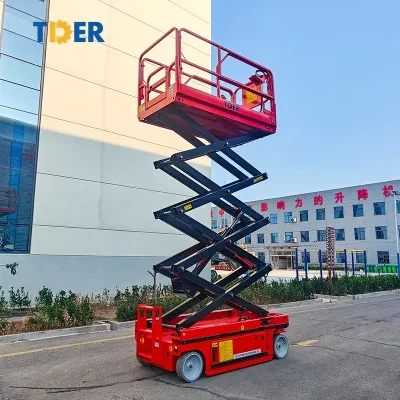 Buy Tder Self-propelled Aerial Work Lift Platform 8m 10m 12meters ...