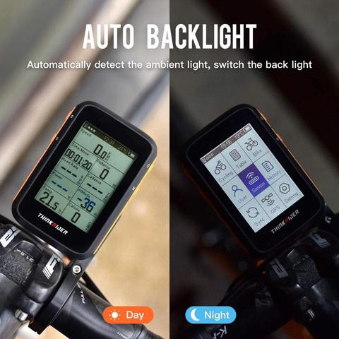 Buy Thinkrider Gps Smart Bike Computer Ant+ Ble Power Meter Support Lcd ...